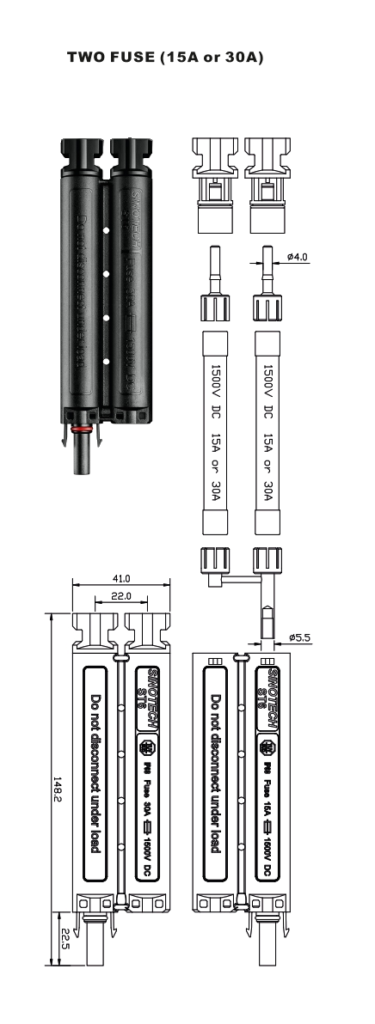 ST6 Double Fuse – Radial Solar